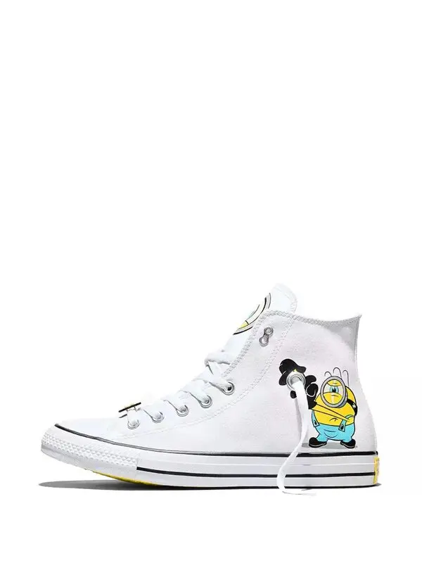 CONVERSE X Minions Chuck Taylor All Star High Top Trainers - White