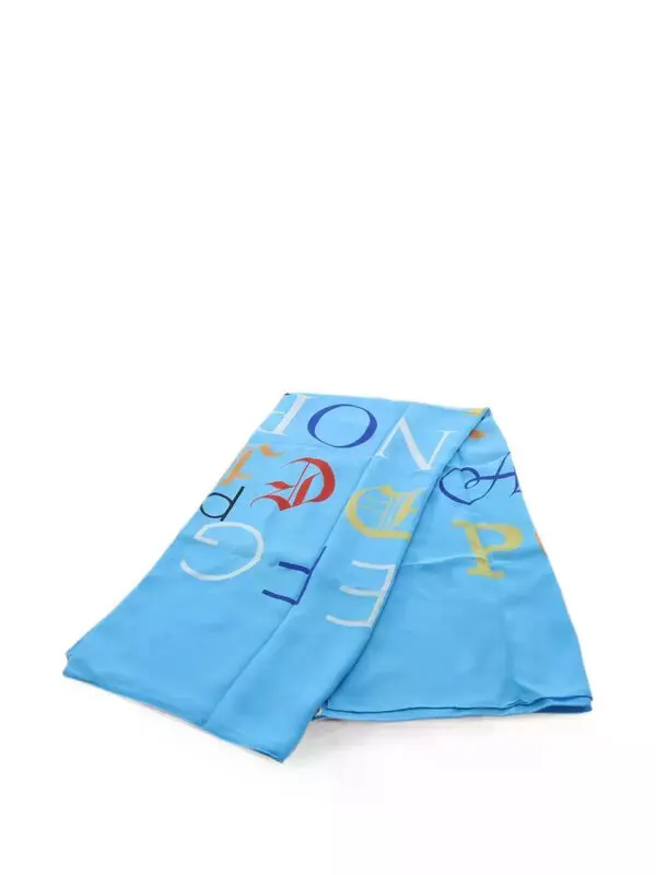 Hermès 2010s A.m.cassandre Silk Scarf