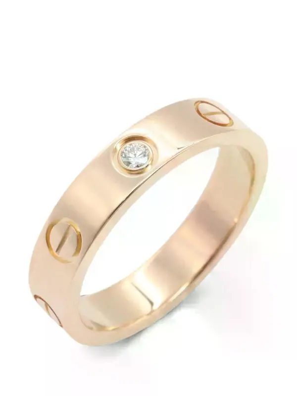Cartier 2010s Mini Love Diamond Ring