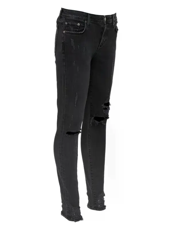 LOVERS AND FRIENDS Distressed Denim Jeans