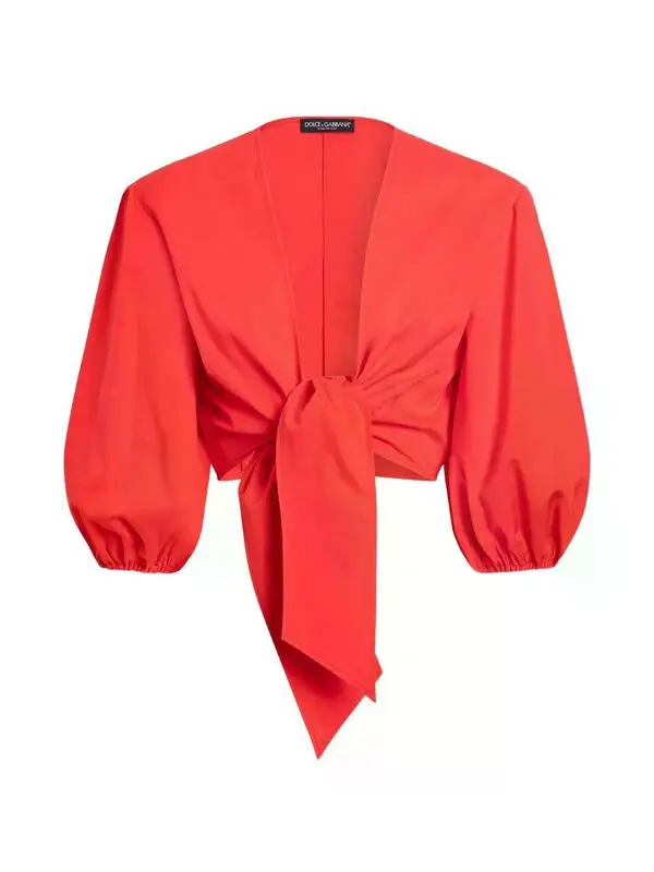 Dolce & Gabbana Cotton Poplin Top