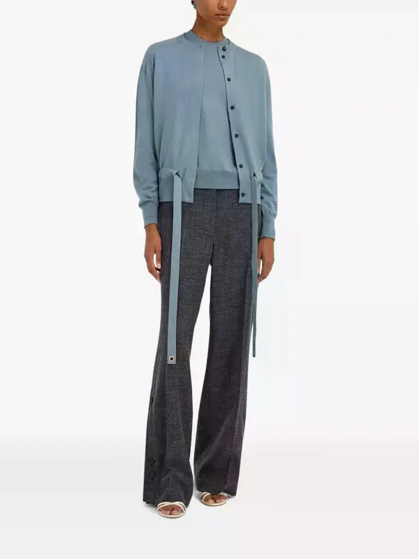 FERRAGAMO Ribbon Detail Knitted Top
