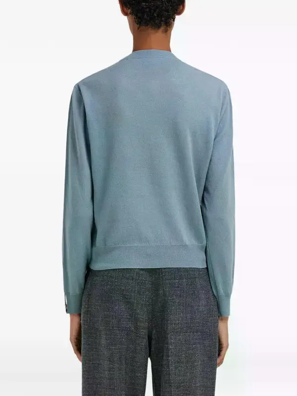 FERRAGAMO Ribbon Detail Knitted Top