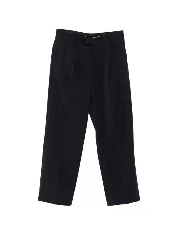 Karl Lagerfeld Pleated Wide-leg Trousers