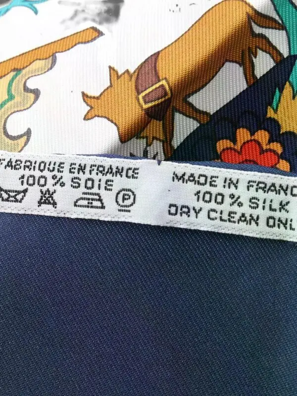 Hermès 2010s Carre 90 Decoupages Scarf