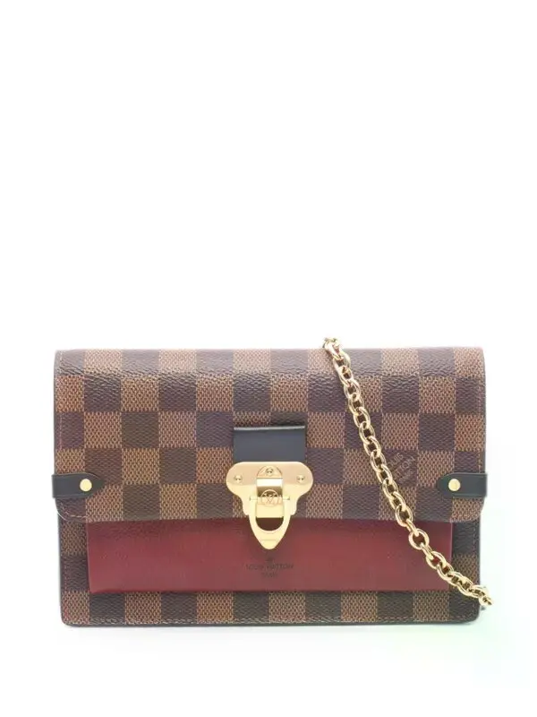 LOUIS VUITTON 2019 Vavin Damier Ébène Mini Bag - Brown
