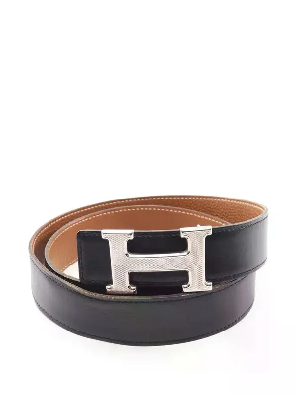 Hermès 2008 Constance H-belt - Black