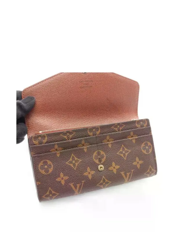 LOUIS VUITTON 2010s Monogram Sarah Wallet