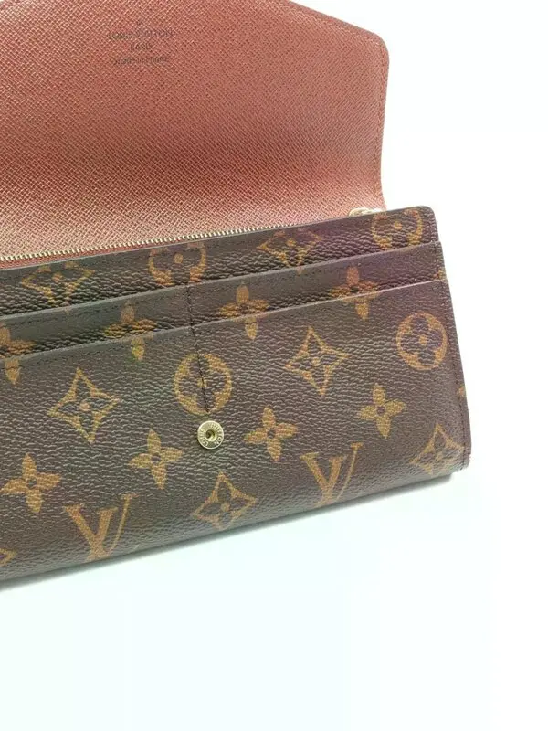 LOUIS VUITTON 2010s Monogram Sarah Wallet