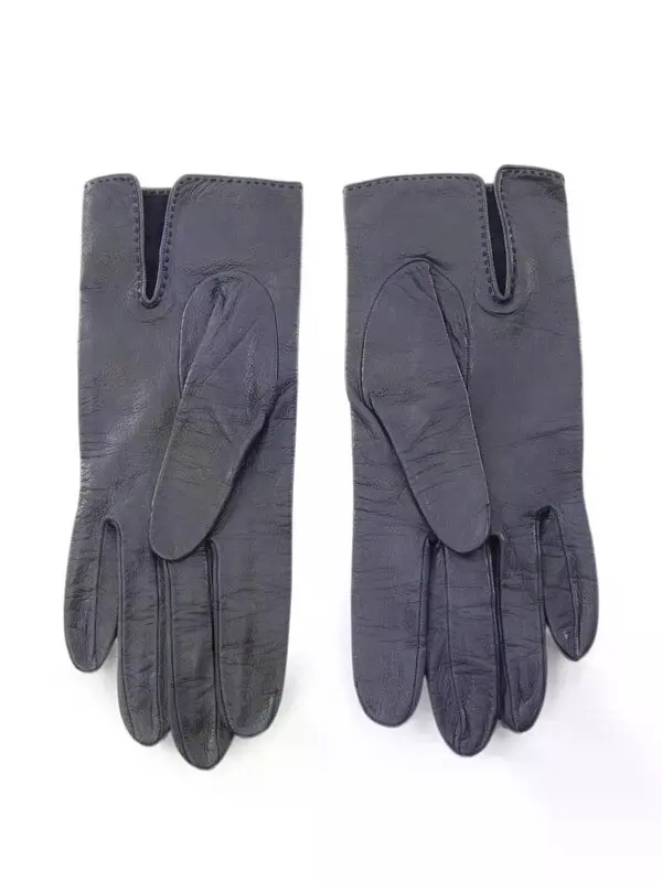 Hermès 2010s H-logo Gloves