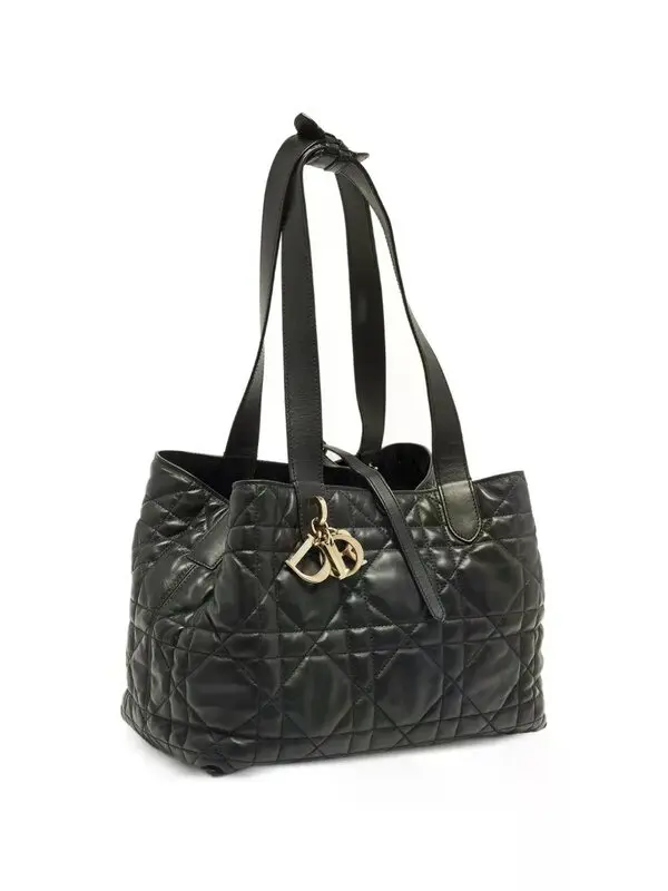 Dior 2023 Medium Toujours Macrocannage Tote Bag