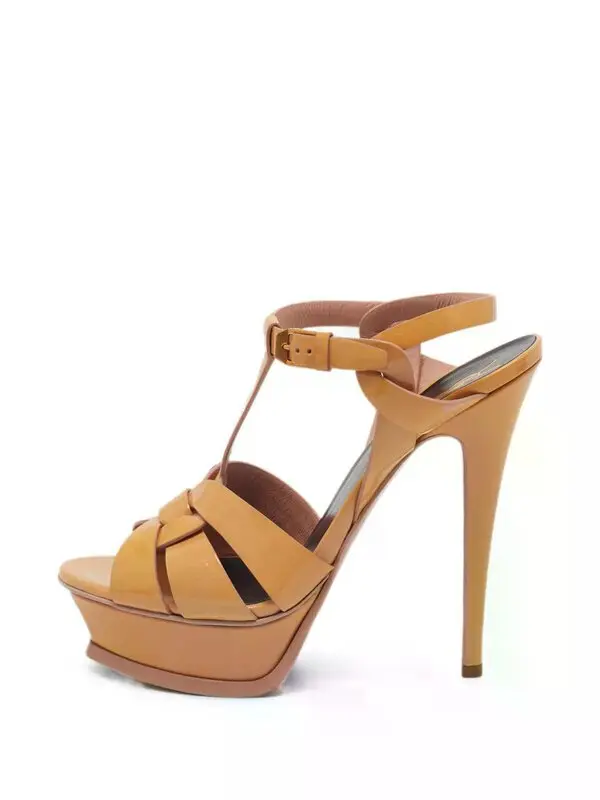 Saint Laurent Tribute Ankle-strap Sandals