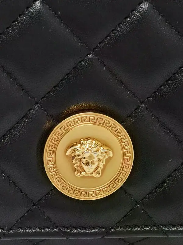 Versace Quilted Cross Body Bag