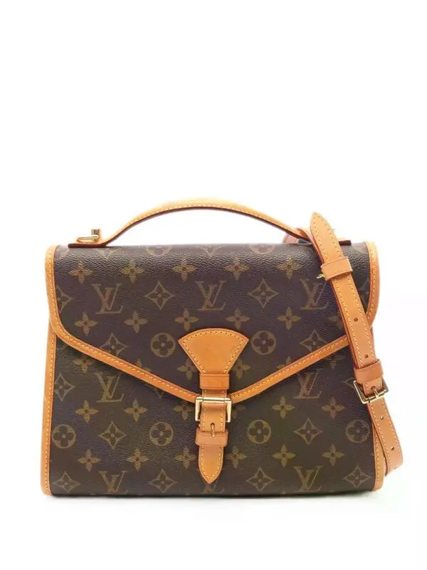 LOUIS VUITTON Monogram Tote Bag - Brown