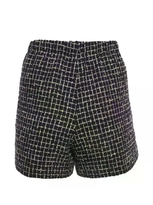 Miu Miu Checked Tweed Shorts