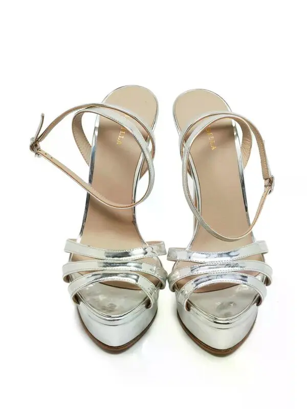 LE SILLA Platform Ankle-strap Sandals