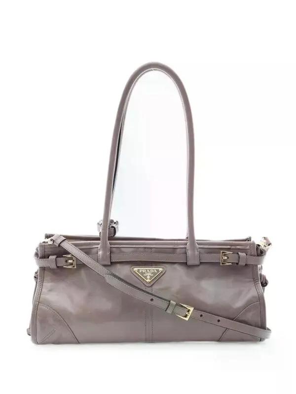 Prada 2010s Buckled Leather Handbag