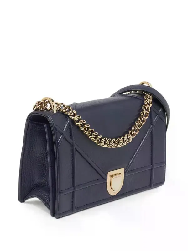 Dior 2017 Medium Diorama Cannage Shoulder Bag