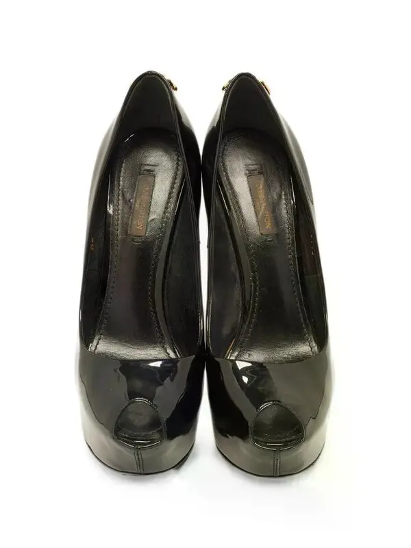 LOUIS VUITTON Oh Really Peep-toe Pumps