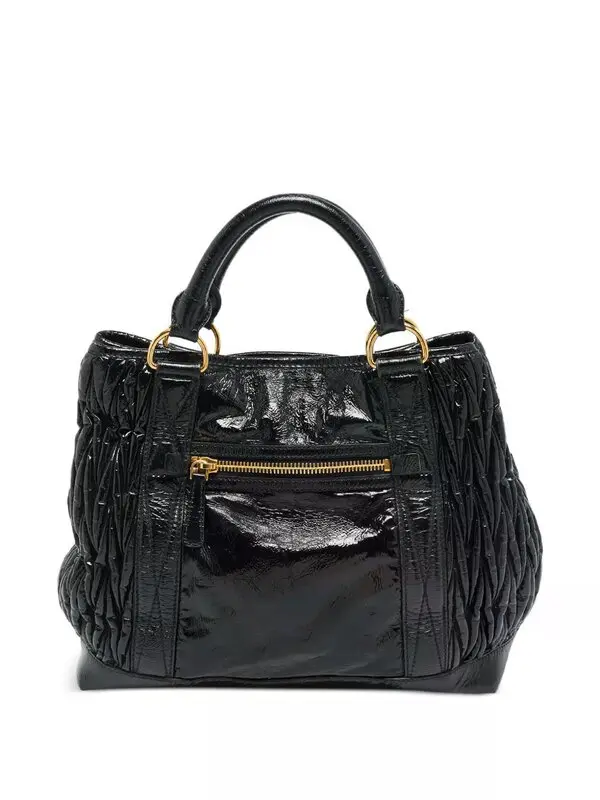Miu Miu Leather Tote Bag