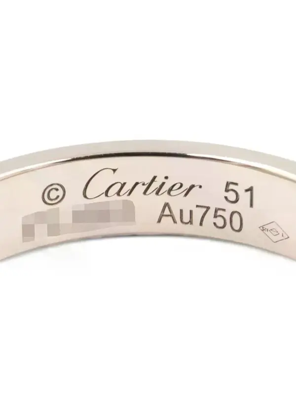 Cartier 2010s Mini Love Ring - Silver
