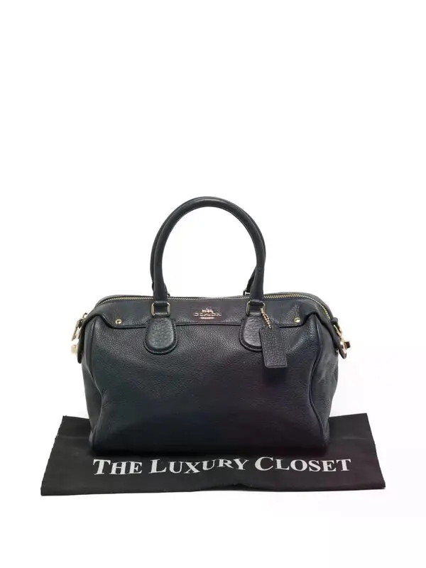 COACH VINTAGE Small Bennett Leather Satchel Bag