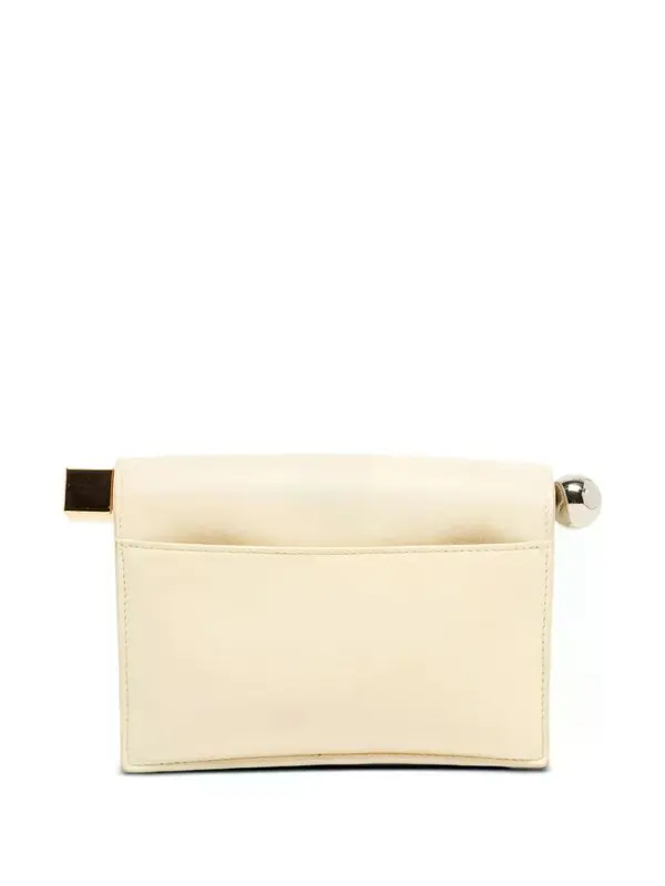 Jacquemus Pochette Rond Carré La Petite Clutch Bag - Neutrals