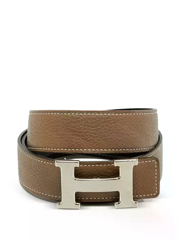 Hermès 2011 H Buckle Reversible Belt