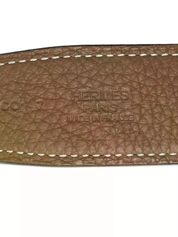 Hermès 2011 H Buckle Reversible Belt