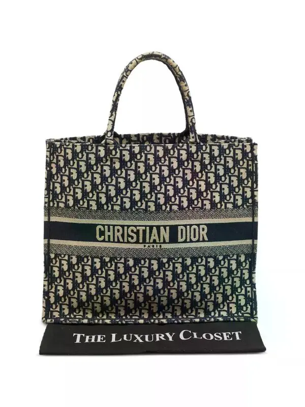Dior 2018 Oblique Book Tote Bag