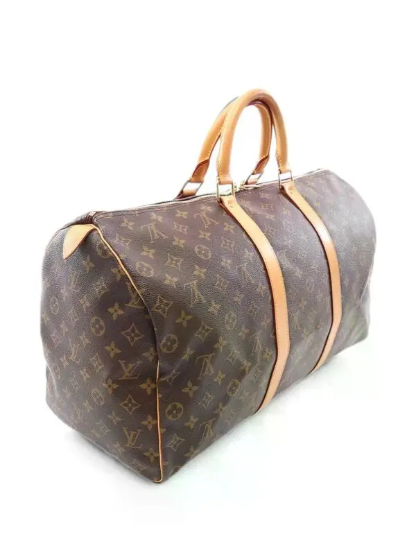 LOUIS VUITTON 1998 Monogram Keepall 50 Boston Bag