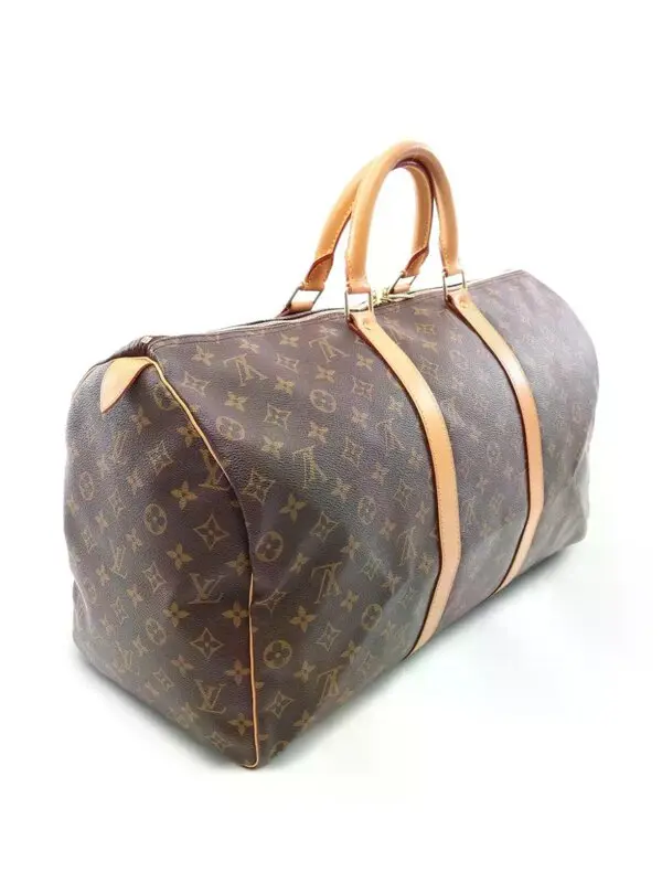 LOUIS VUITTON Monogram Keepall 50 Boston Bag