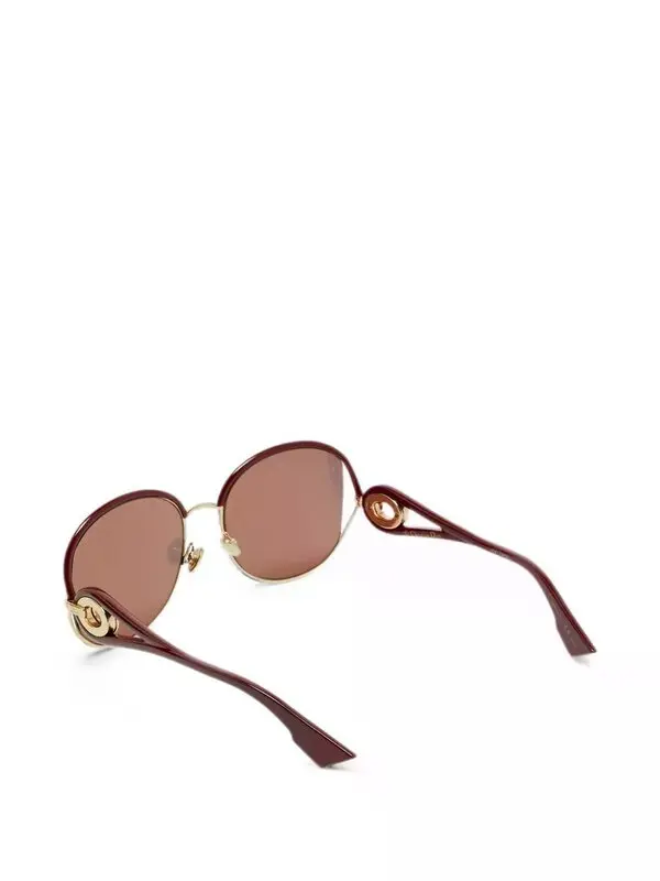 Dior New Volute Oversized Sunglasses - Red