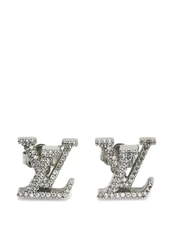 LOUIS VUITTON Logo Earrings