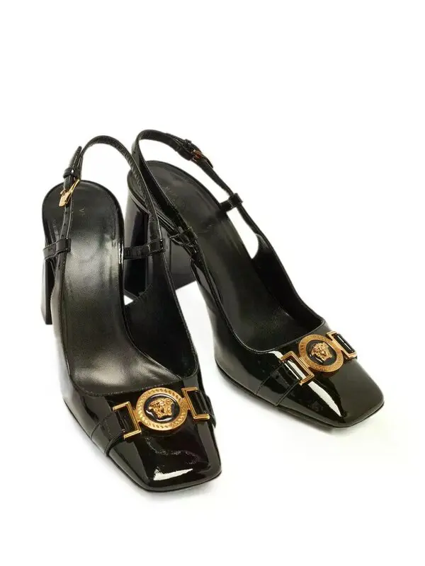 Versace Medusa Slingback Pumps