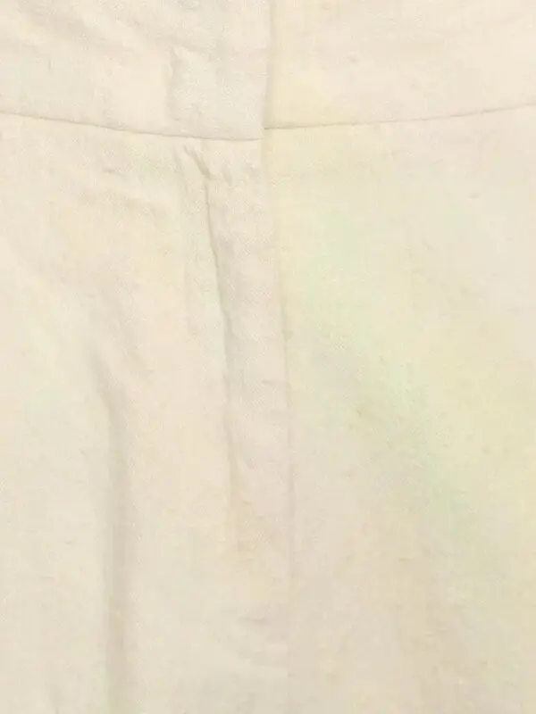 JIL SANDER Pleated Canvas Trousers