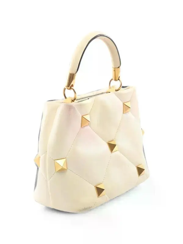 Valentino Garavani 2000s Small Roman Stud Tote Bag