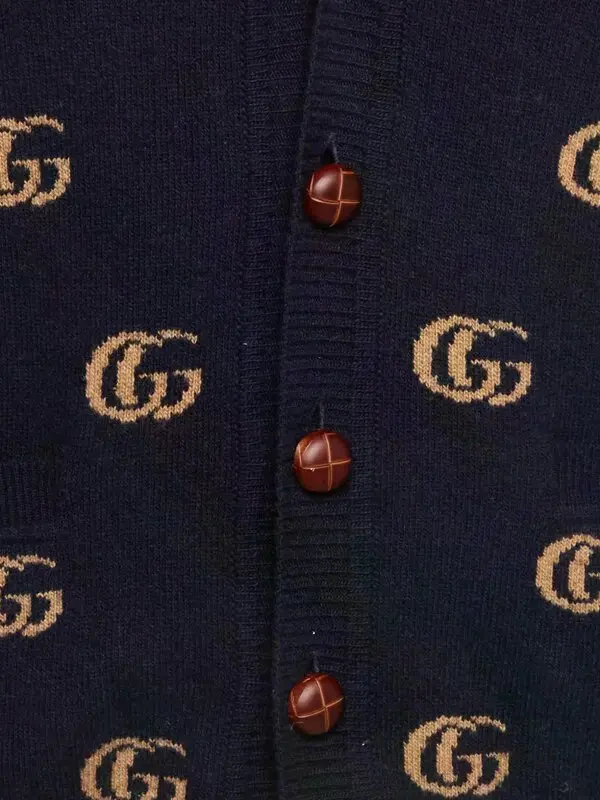 Gucci Gg Monogram Cardigan