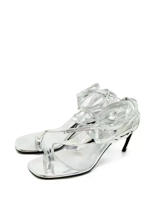 Attico Strappy Thong Sandals