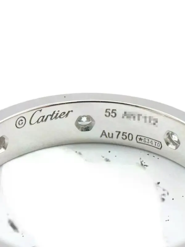 Cartier 2010s Love Diamond Ring