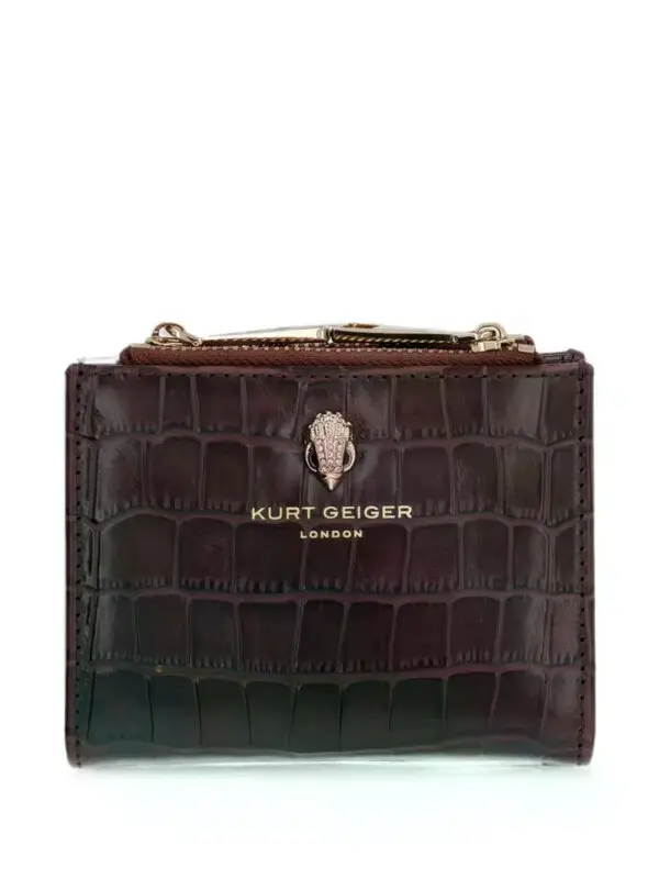 Kurt Geiger Croc-effect Eagle Wallet