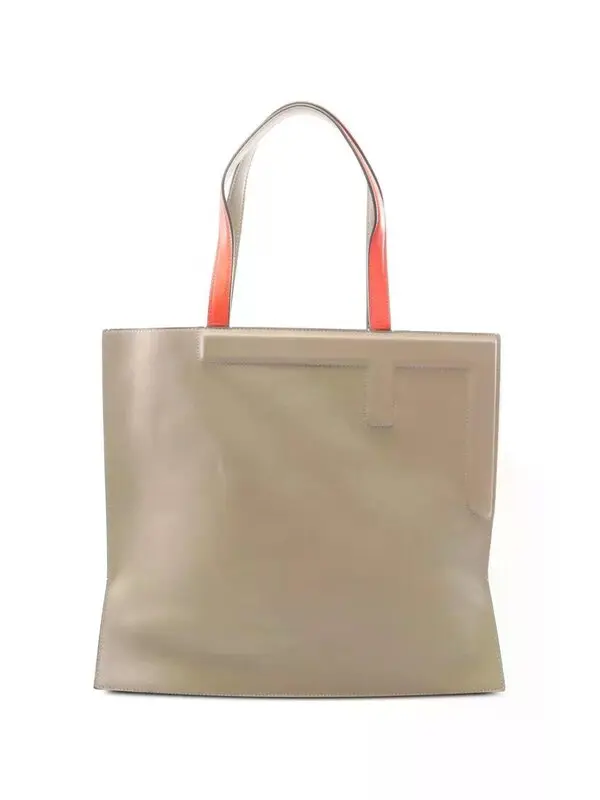 Fendi Flip Logo-embossed Tote Bag