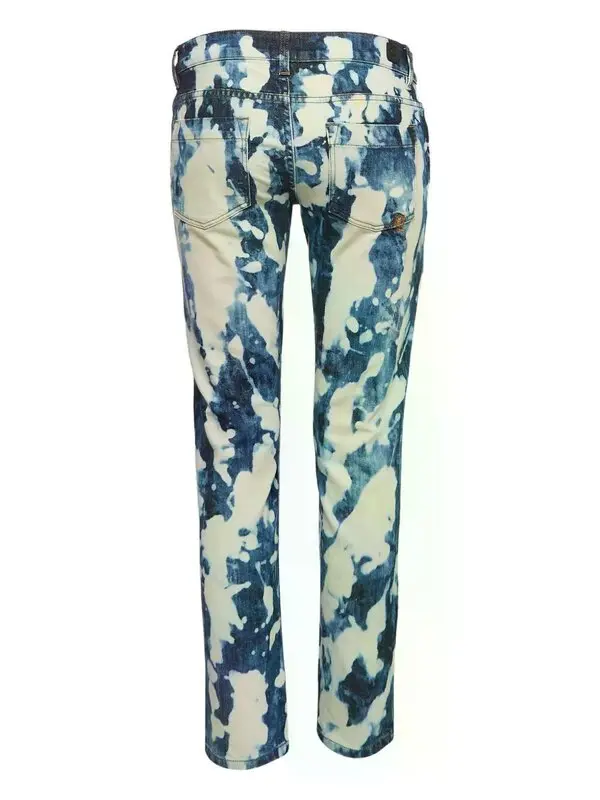 Alexander McQueen Bleached-effect Jeans