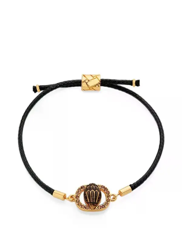 Kurt Geiger Chelsea Eagle-head Crystal-embellished Bracelet - Gold