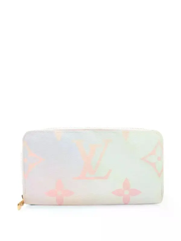 LOUIS VUITTON Monogram Spring In The City Sunrise Pastel Zippy Wallet - Neutrals