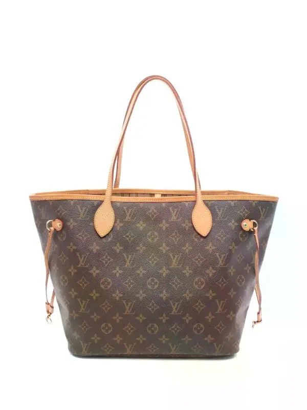 LOUIS VUITTON Monogram Canvas Neverfull Mm Tote Bag