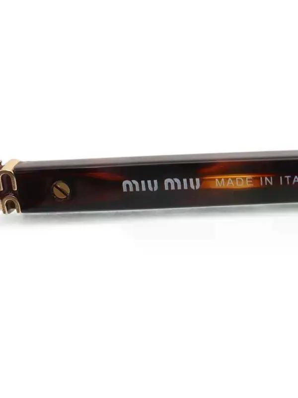 Miu Miu 2010s Regard Oval-frame Sunglasses