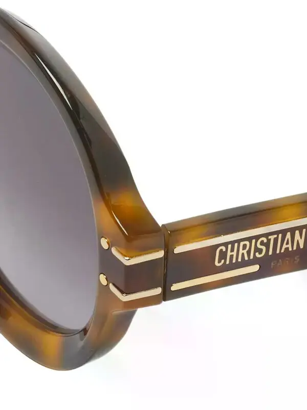 Dior R1u26a1 Signature Round Sunglasses