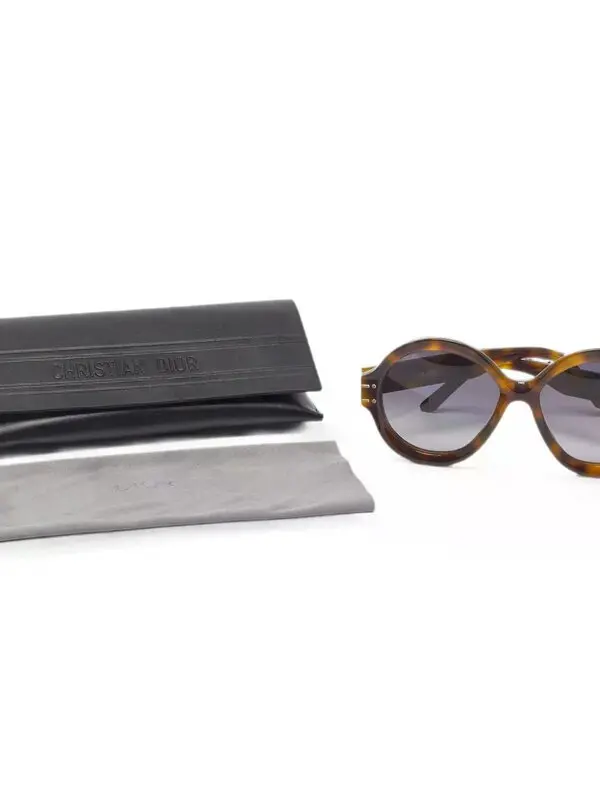 Dior R1u26a1 Signature Round Sunglasses