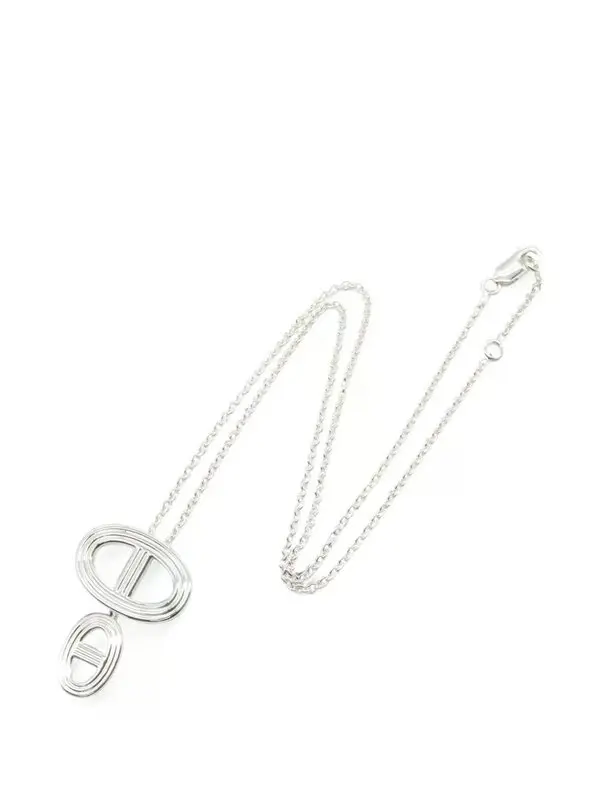 Hermès 2010s Chaine D'ancre 24 Necklace